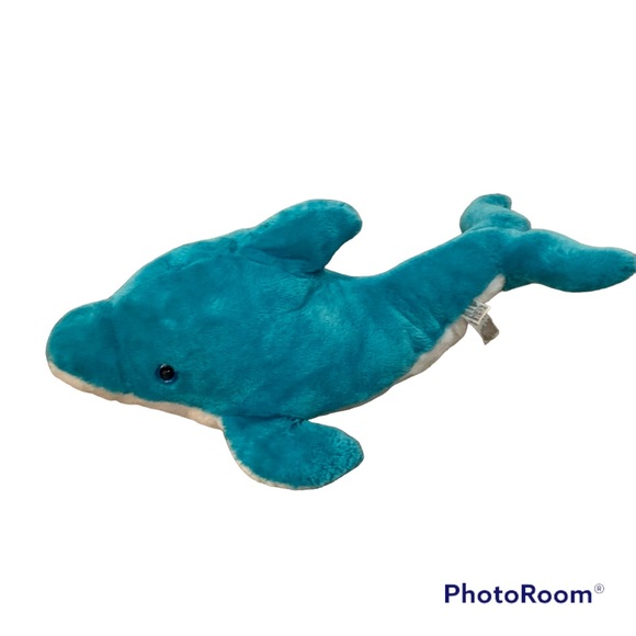 Fiesta | Toys | Fiesta Large Blue Dolphin Plush Stuffed Animal 25 ...